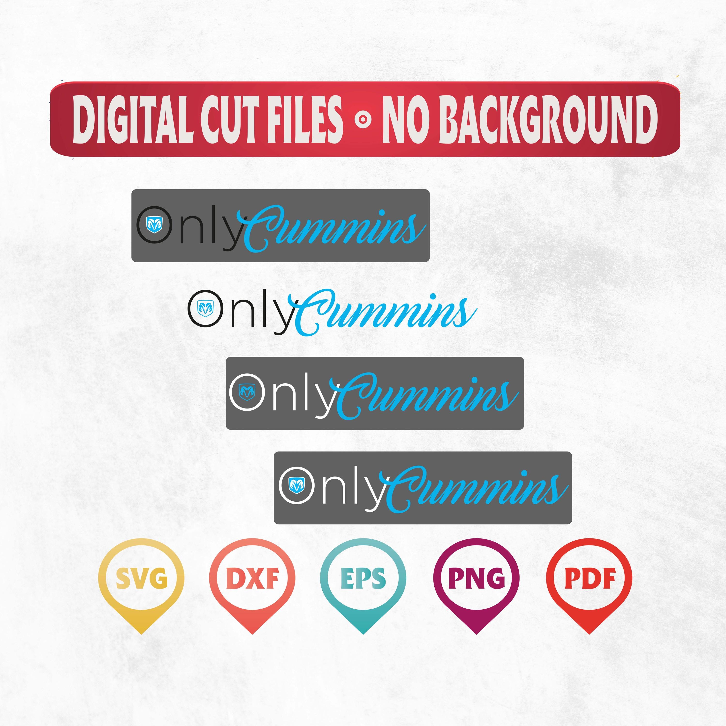 Only Cummins SVG, Only SVG, Only Cummins ,rams Svg, Only Cummins Cricut ...