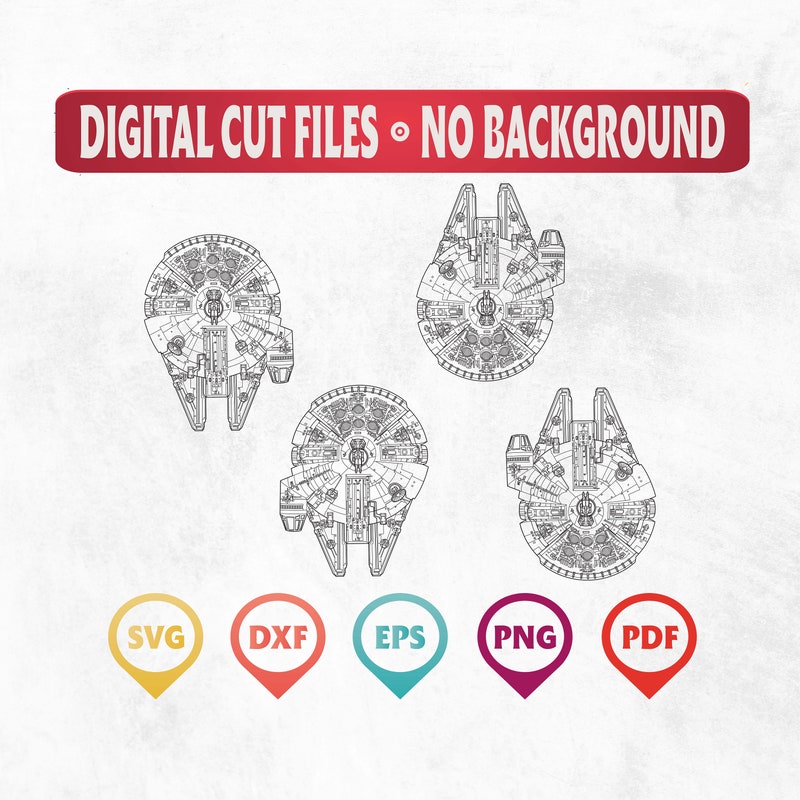 Millennium Falcon - Etsy