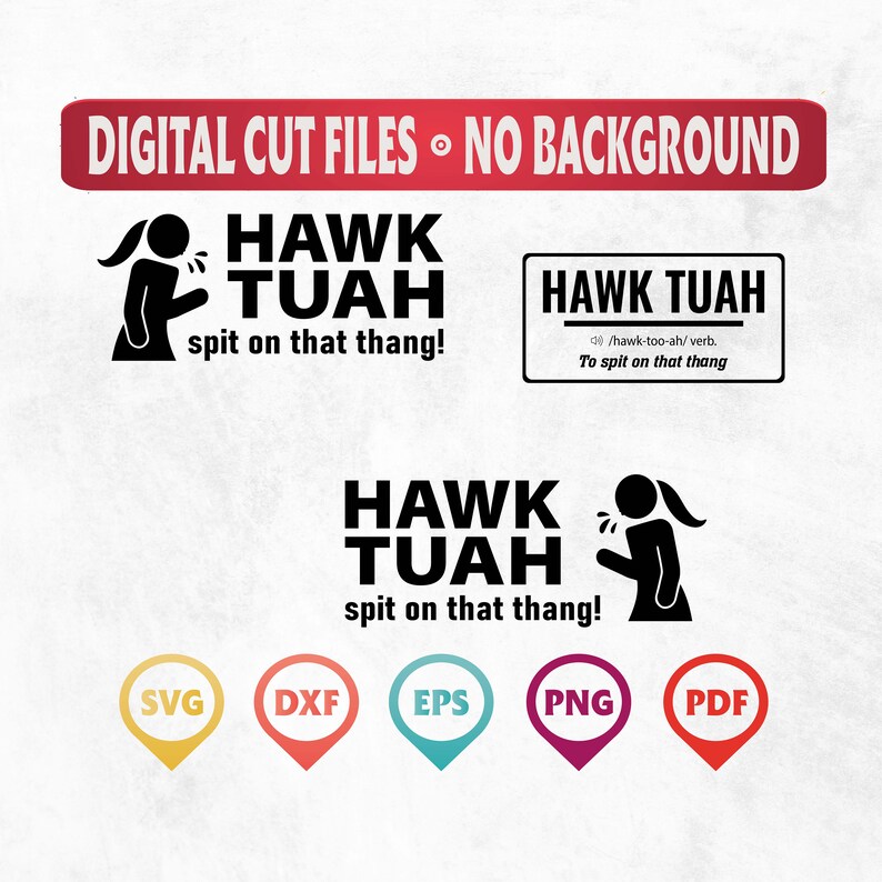 Hawk Tuah 24 Spit on That Thang SVG, Hawk Tuah Girl SVG, Hawk Tuah 2024 ...