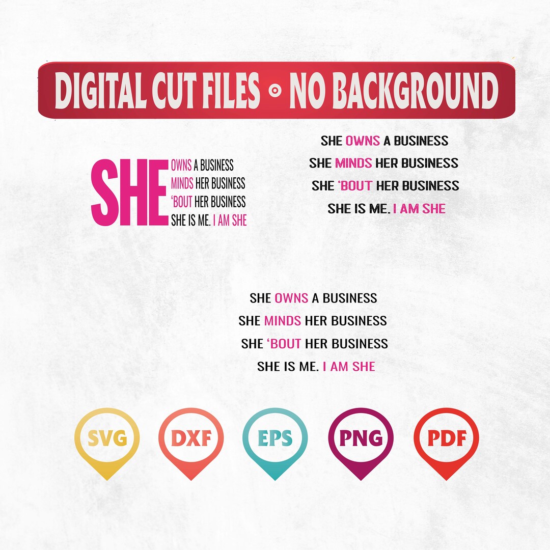 I Am She Svg, Businesswoman Svg, She Motivates Inspires Empowers Svg ...