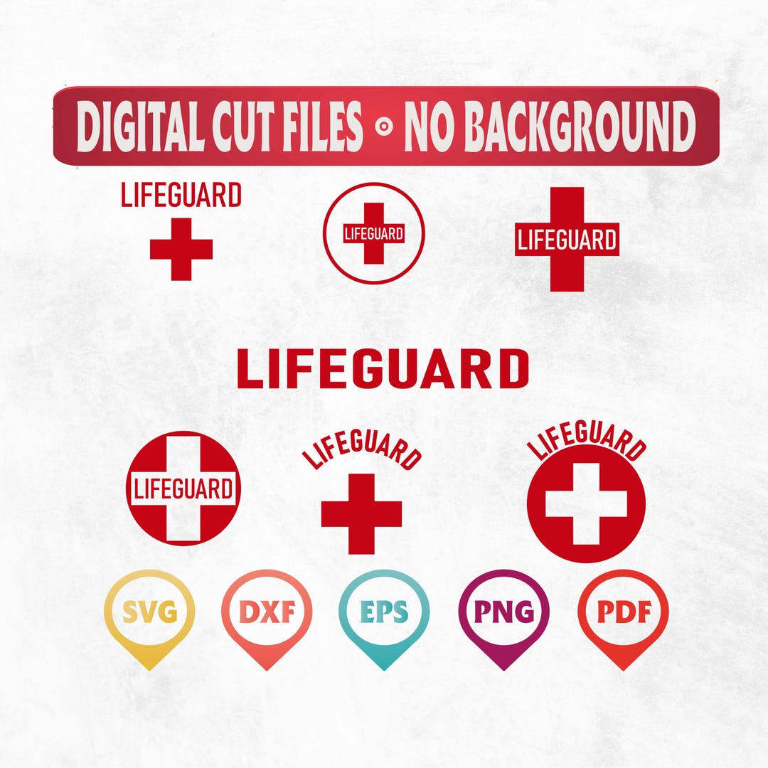 Lifeguard Bundle Svg, Red Lifeguard, Lifeguard Svg, Lifeguard Png ...