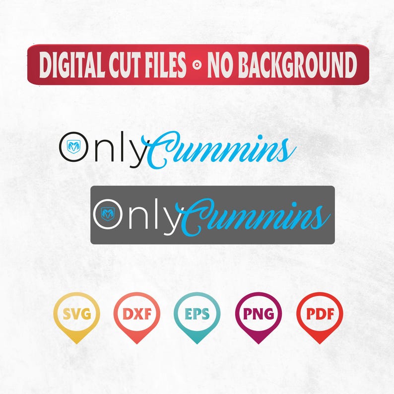 Only Cummins SVG: Rams Clipart Cut File (digital Download) - Etsy