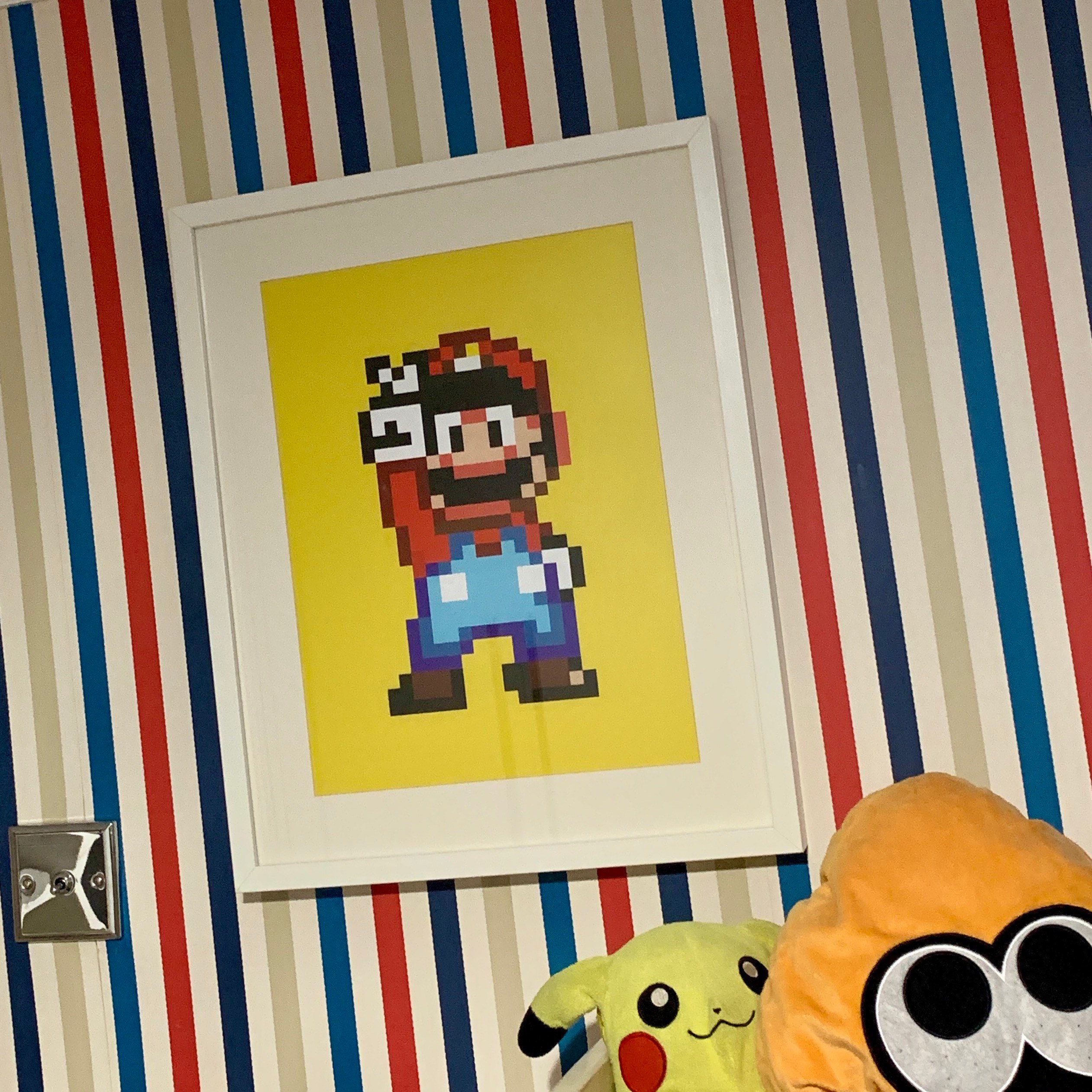 Super Mario Retro Gaming Poster Download, Mario Bedroom Poster Digital ...