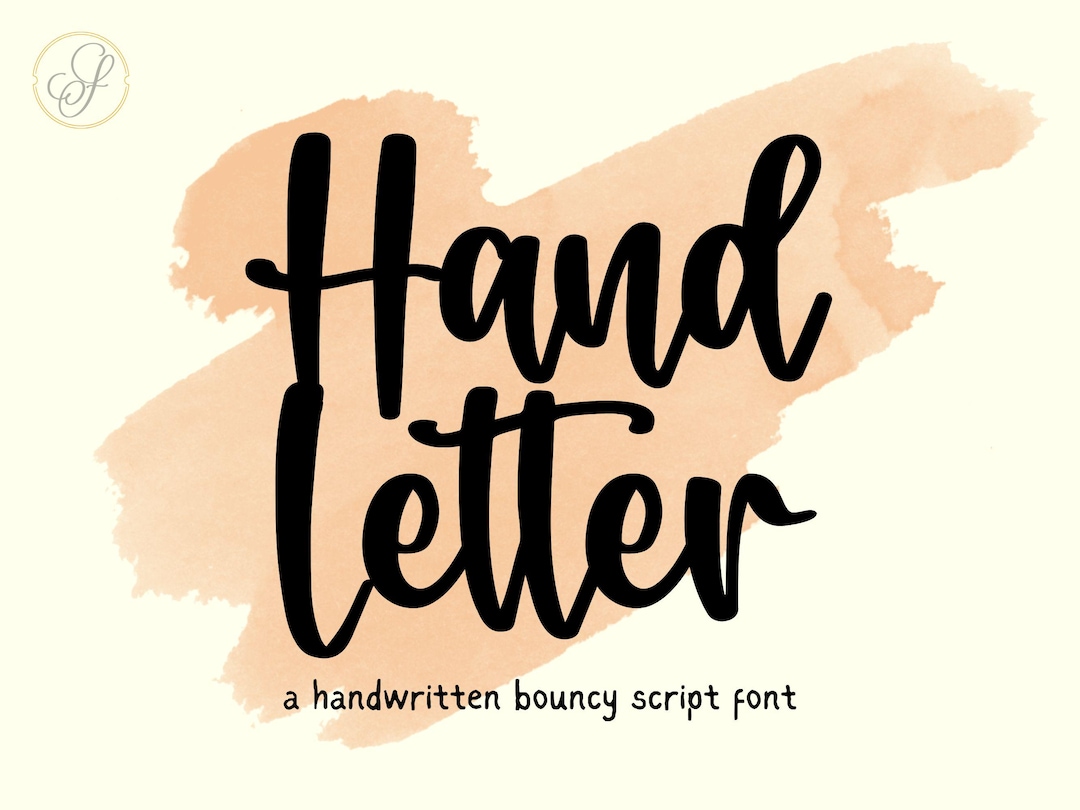 Handletter, Typography, Lettering, Handwritten, Bouncy Script, Modern ...