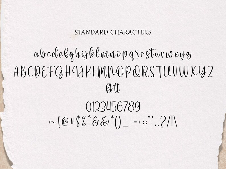 Cursive Fonts, Script Font With Tail, Modern Calligraphy Fonts With ...