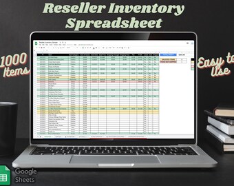 Mercari Spreadsheet | Etsy