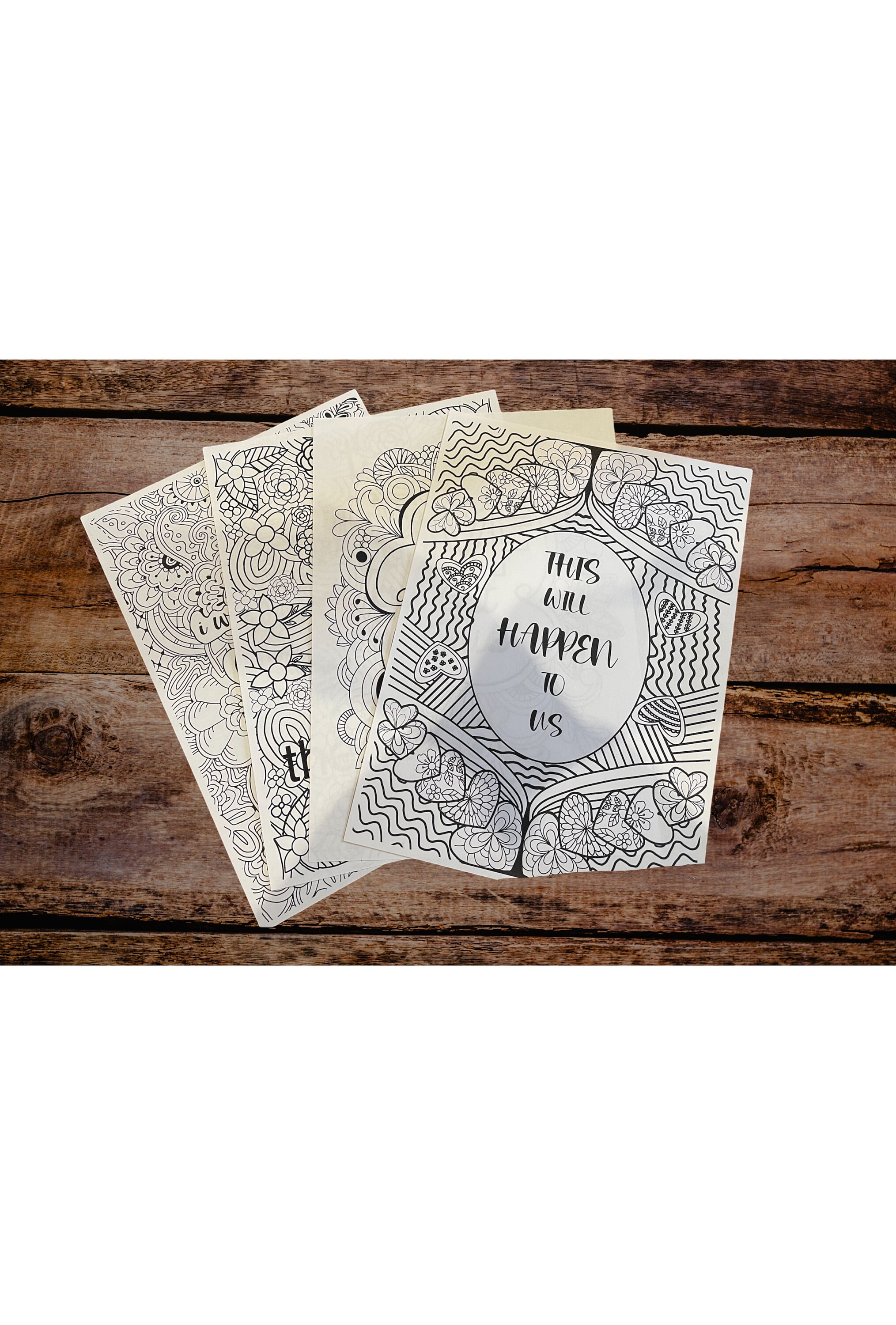 IVF TTC Self Care Coloring Pages for Adults, High Resolution Self Care ...