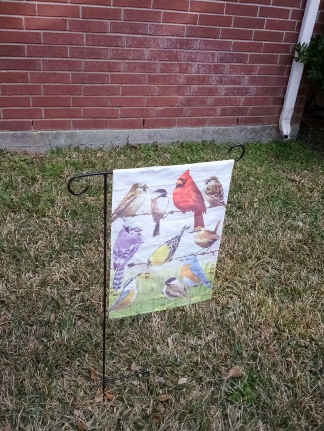 Garden Flag Stand - Etsy