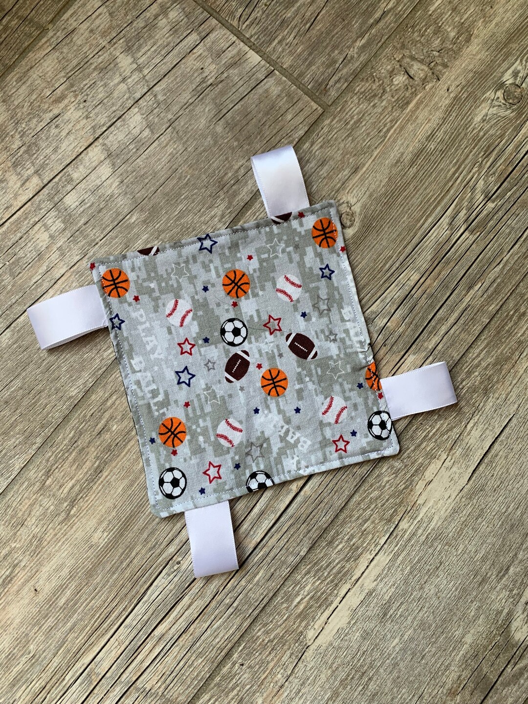 Sports Baby Crinkle Toy, Crinkle Square, Crinkle Ribbon Toy, Baby ...