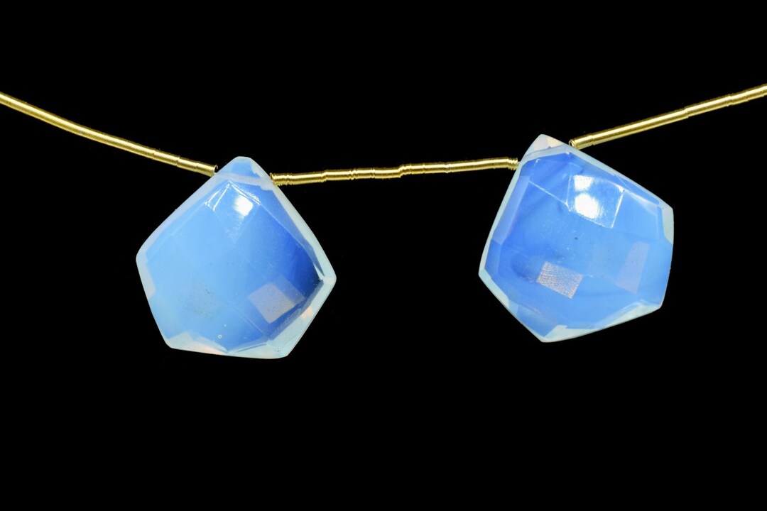Opalith Edelstein facettiert 15 mm Fancy Briolette, Opalith Edelstein ...