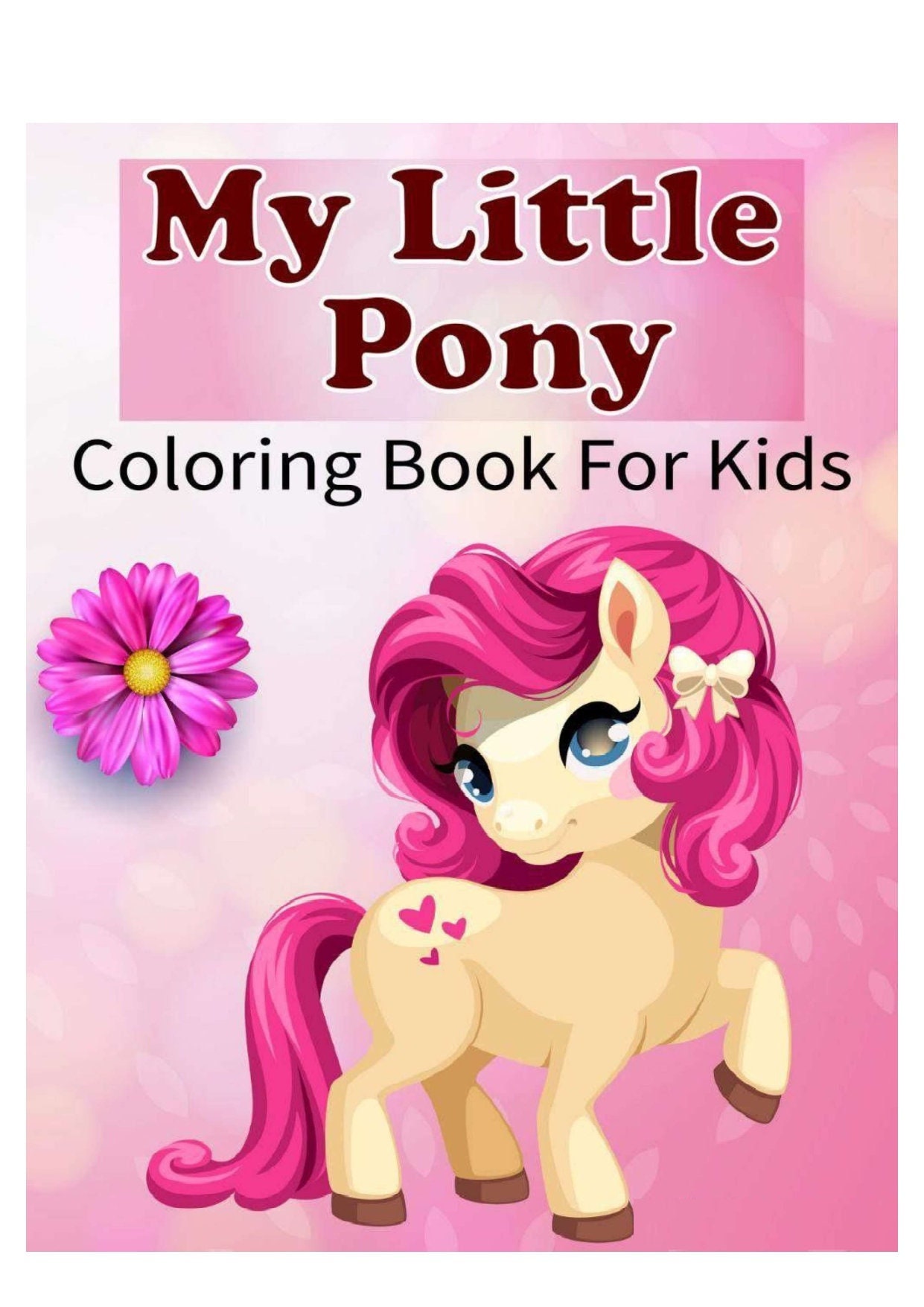 My Little Pony Coloring Book - Etsy