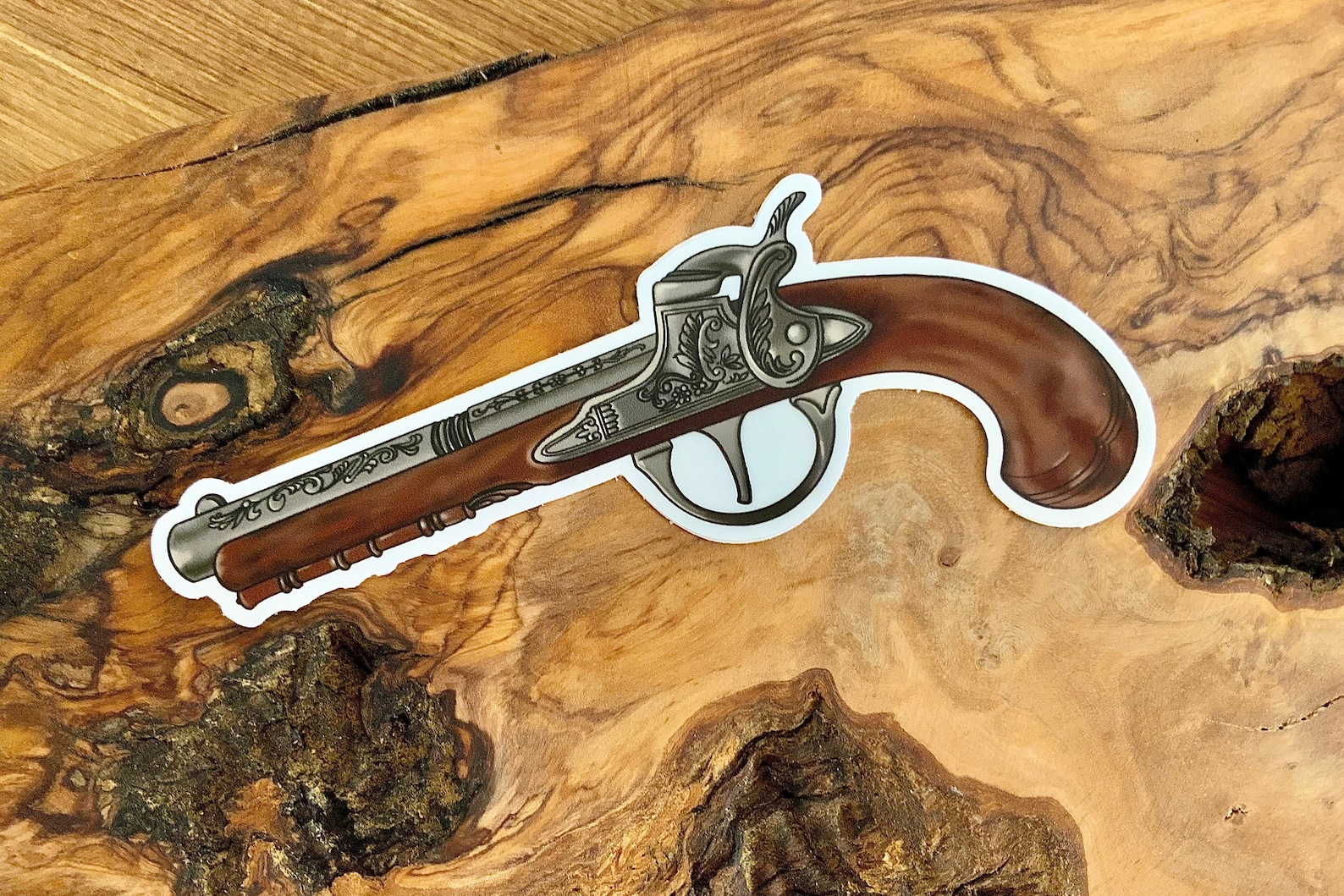 Flintlock Jr Toy Gun Pistol Vinyl Sticker - Etsy
