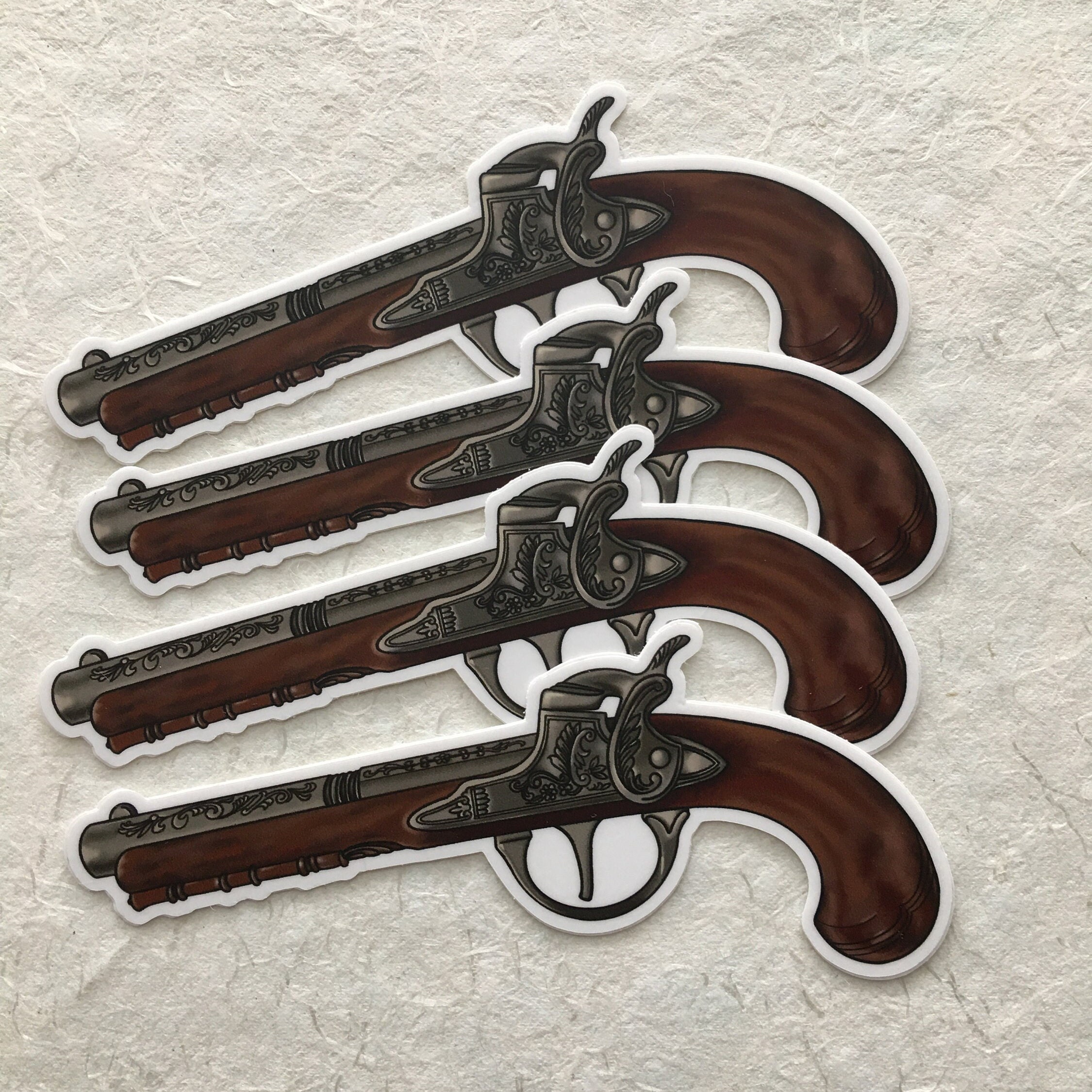 Flintlock Jr Toy Gun Pistol Vinyl Sticker - Etsy
