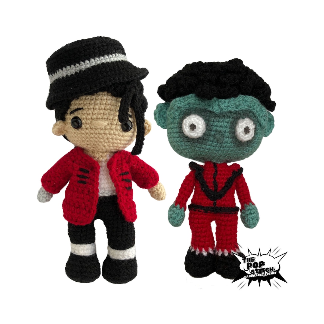 Michael Jackson Inspired Crochet Dolls - Etsy