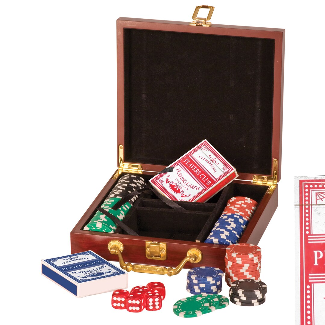Personalized Chip Poker Set, Customized Poker Set, Poker Set W/ Chips ...