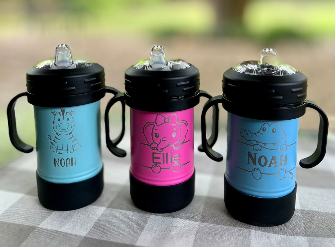Engraved Sippy Cup, Sippy Cup, Personalized Sippy Cup, Baby Tumbler, Toddler Tumbler, Kids ...