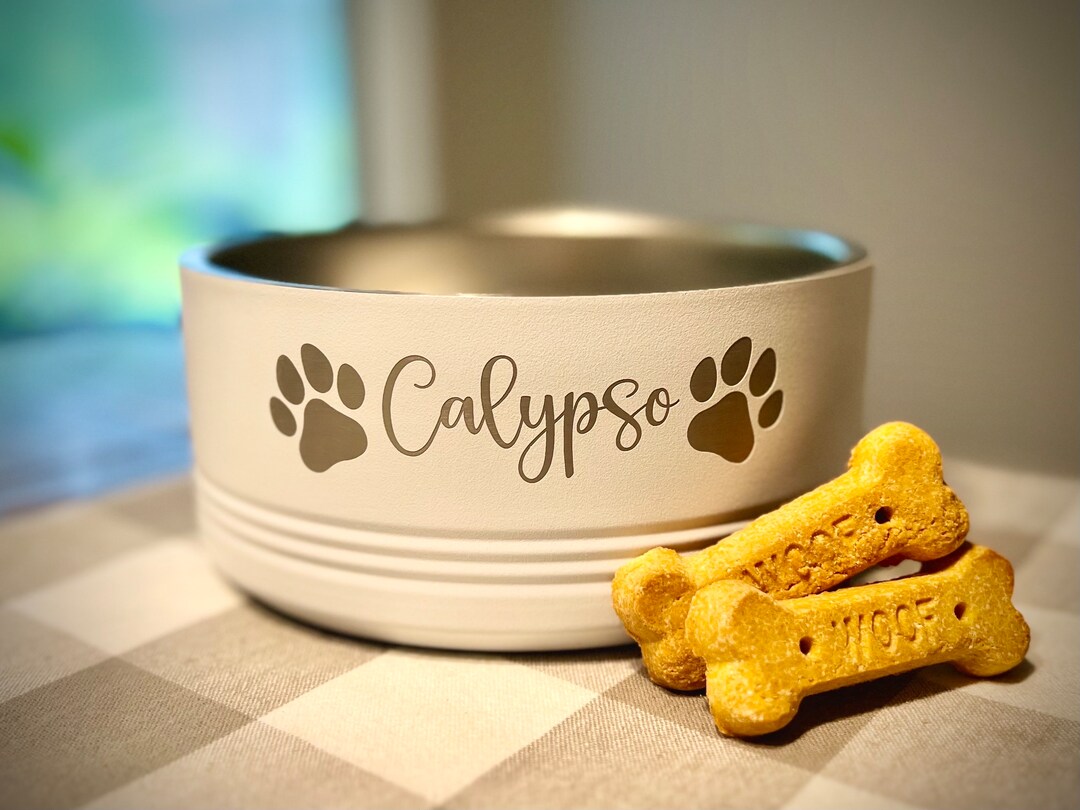 Custom Dog Bowl, Personalized Pet Bowl, Pet Gifts, Stainless Steel Pet ...