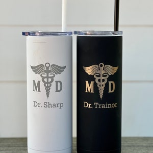 20 Oz Doctors Tumbler, Medical School Graduation Gift, Doctor ...