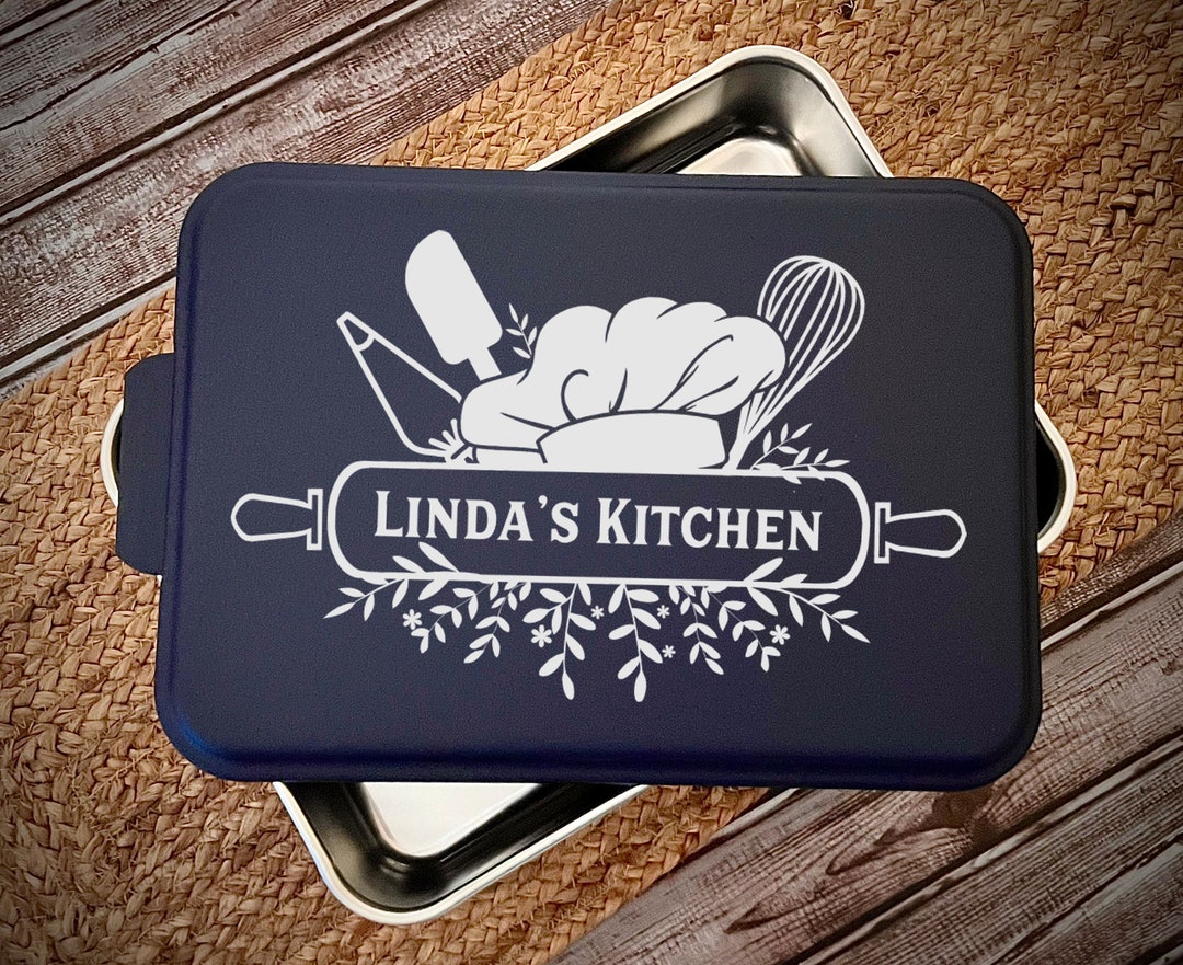 Custom Engraved Cake Pan, Personalized Cake Pan, 9x13 Aluminum Cake Pan ...