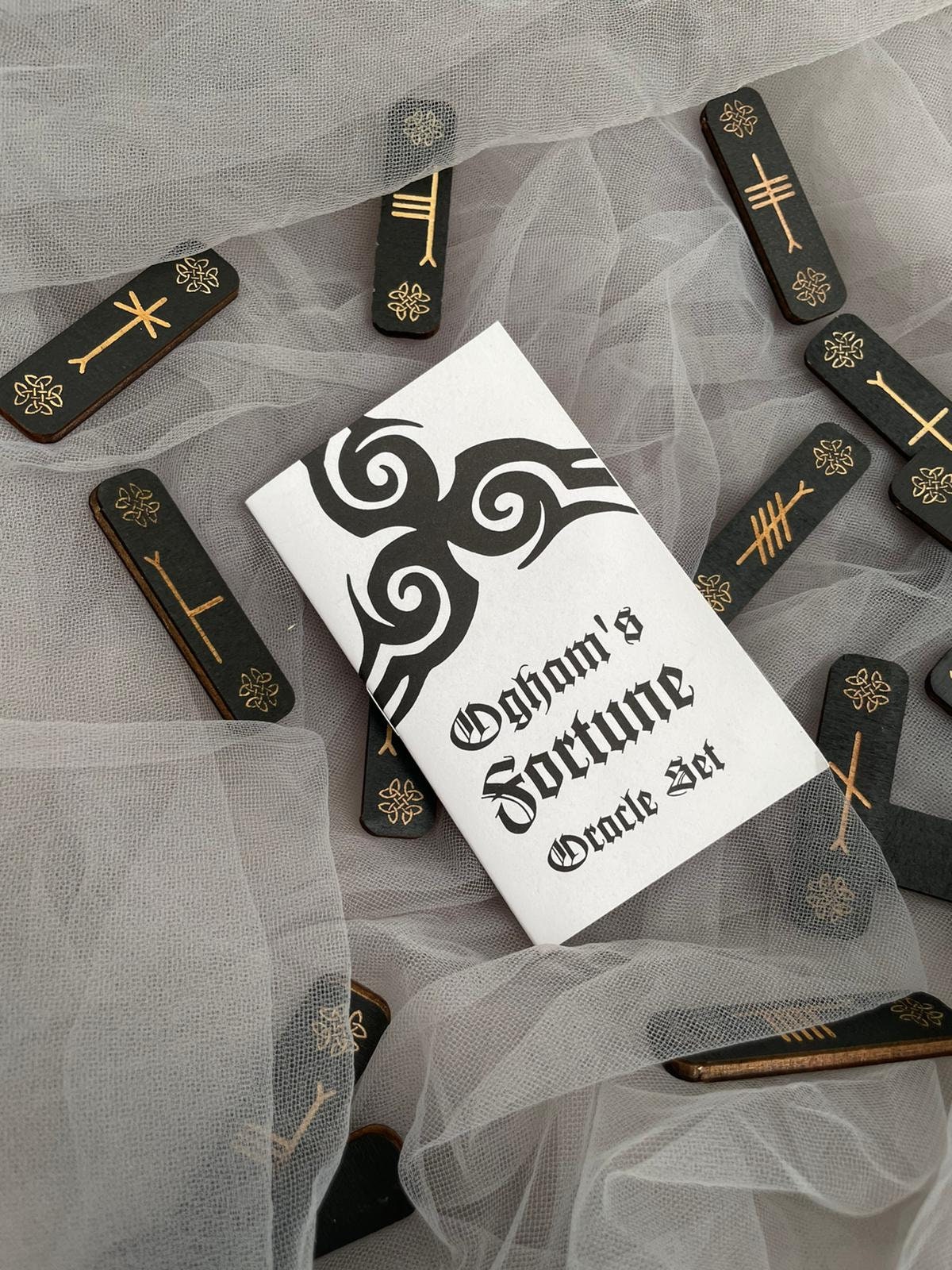 Ogham's Fortune Oracle Set // Ogham Runes // Celtic Runes - Etsy UK