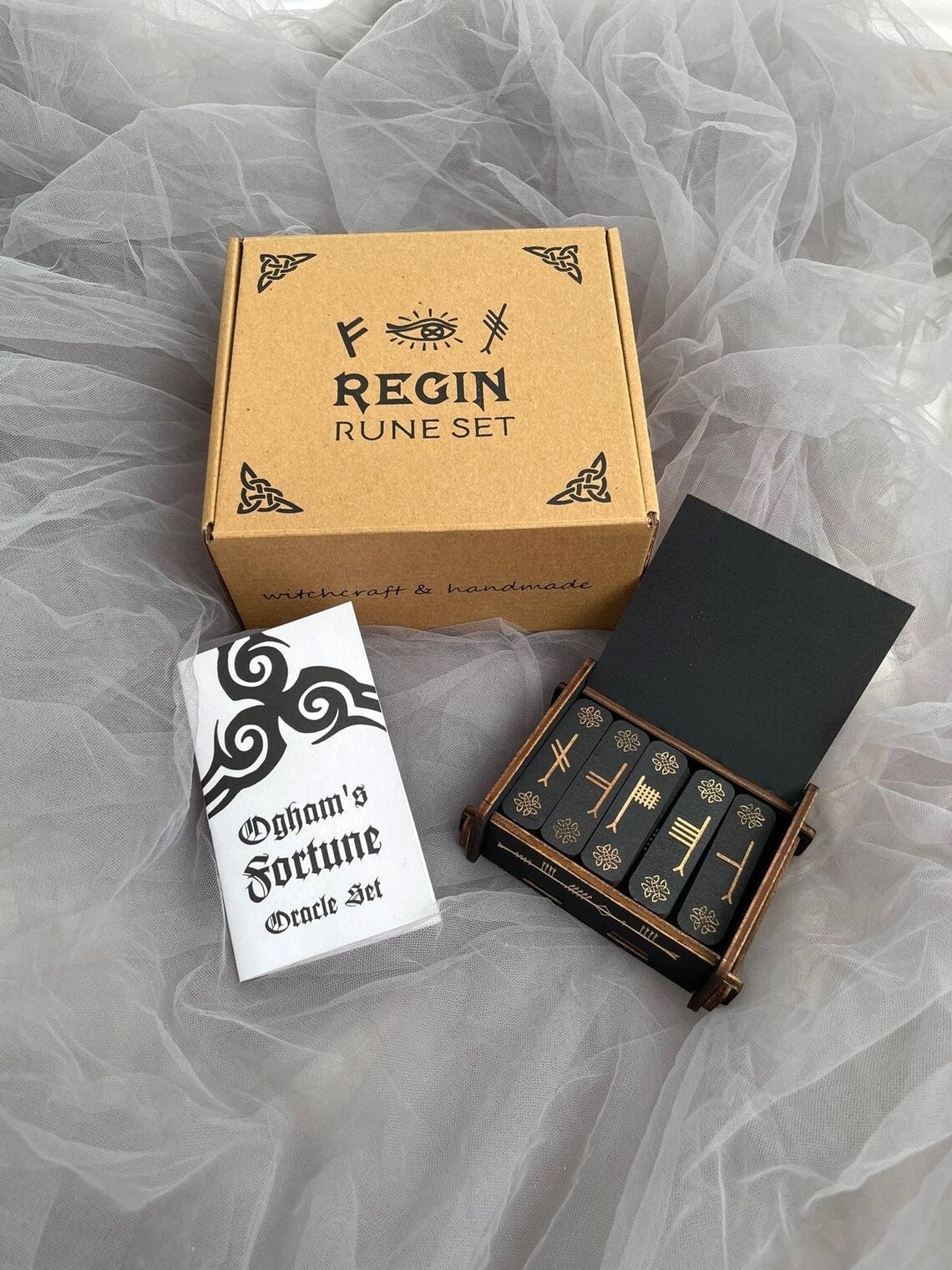 Ogham's Fortune Rune Set // Ogham Runes // Celtic Runes // - Etsy