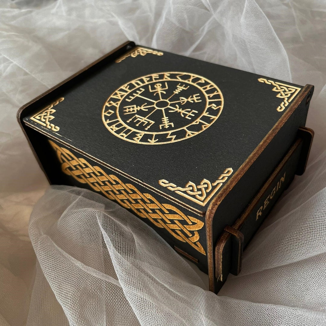 Wiccan Box // Jewelry Box // Witch Box // Altar Box // Tarot Box ...