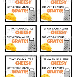 Cheez-it Gift Tag - Etsy