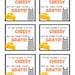 Cheez-it Gift Tag - Etsy