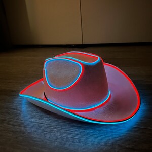 Custom Cowboy Hat W/ 2 Colors Cowgirl Hat. Perfect Cowgirl - Etsy