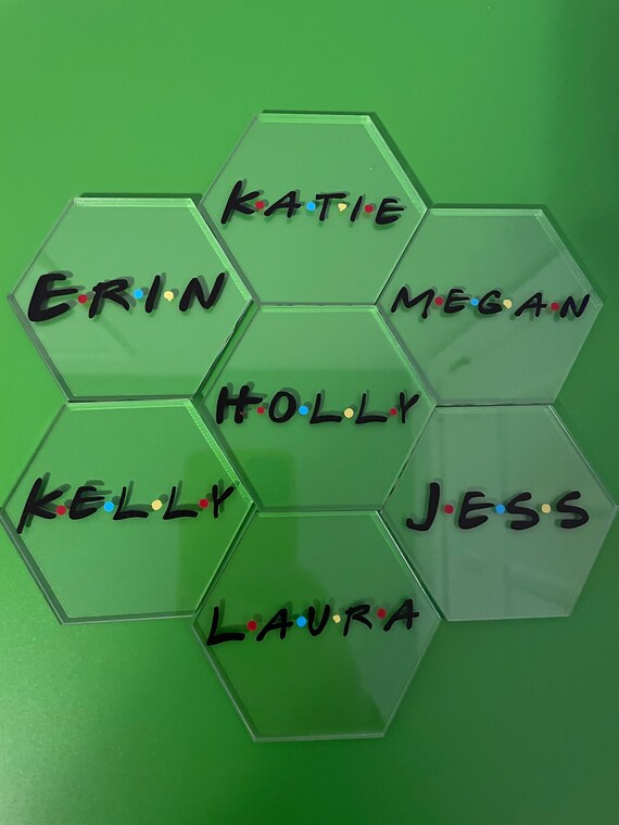 Invitations & Announcements Friends TV Show Custom Place Cards Place ...