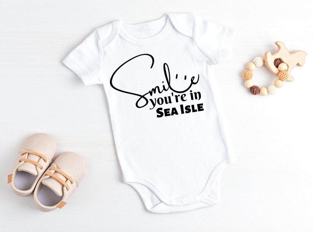 Smile You're in Sea Isle Baby Onesie - Etsy
