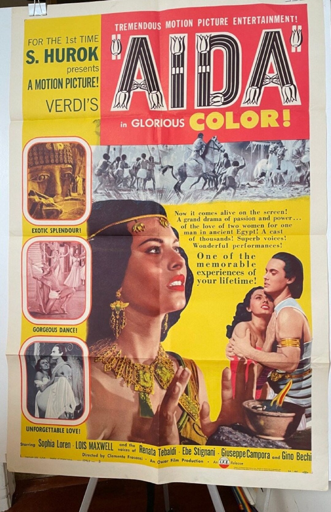 Aida Motion Picture Poster - Etsy