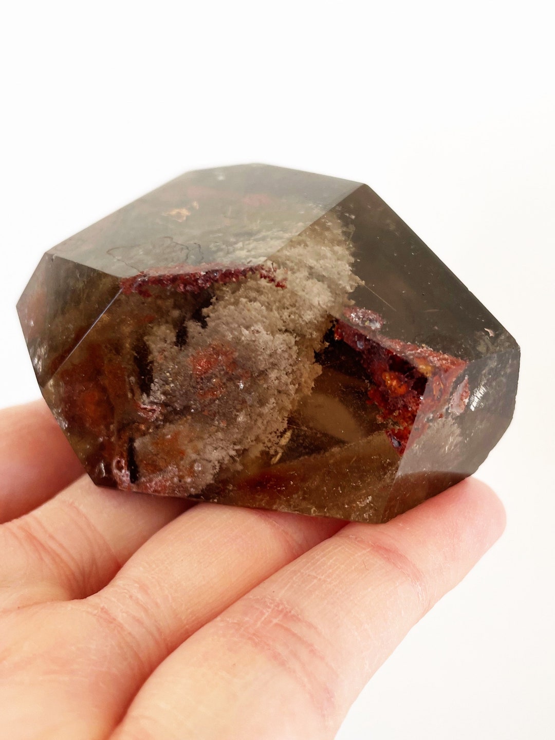 Red Garden Quartz Freeform - Etsy