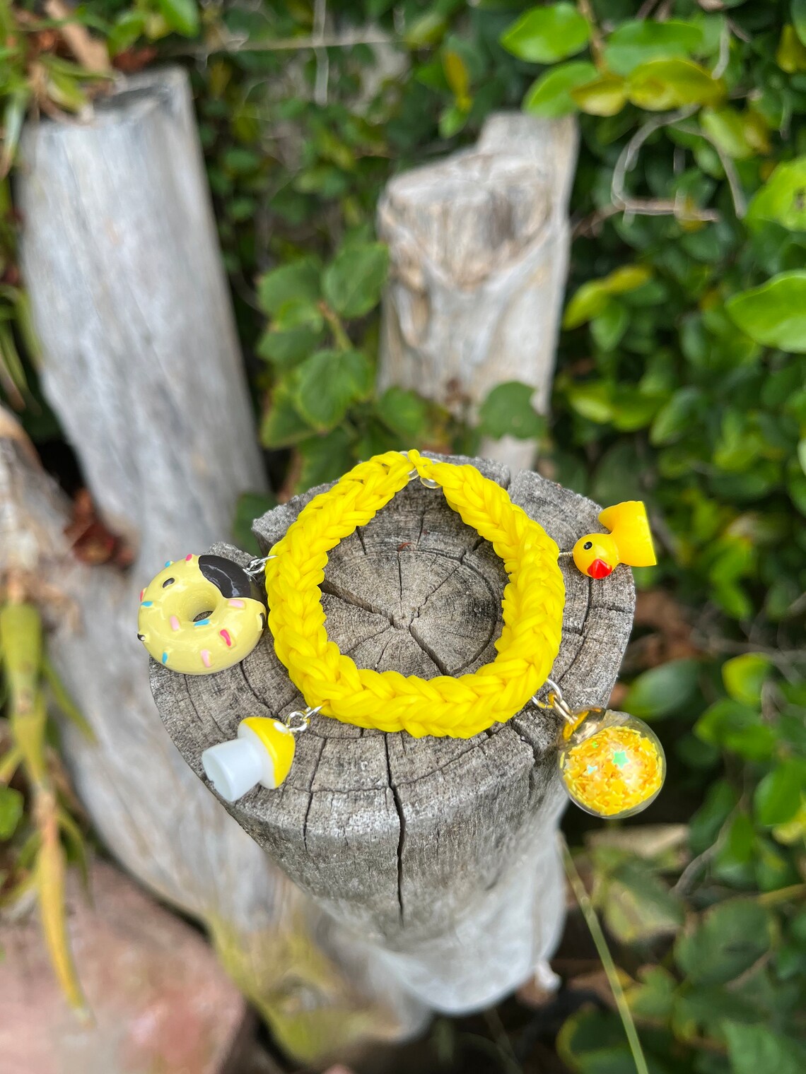 Charm Rubber Bracelets - Etsy