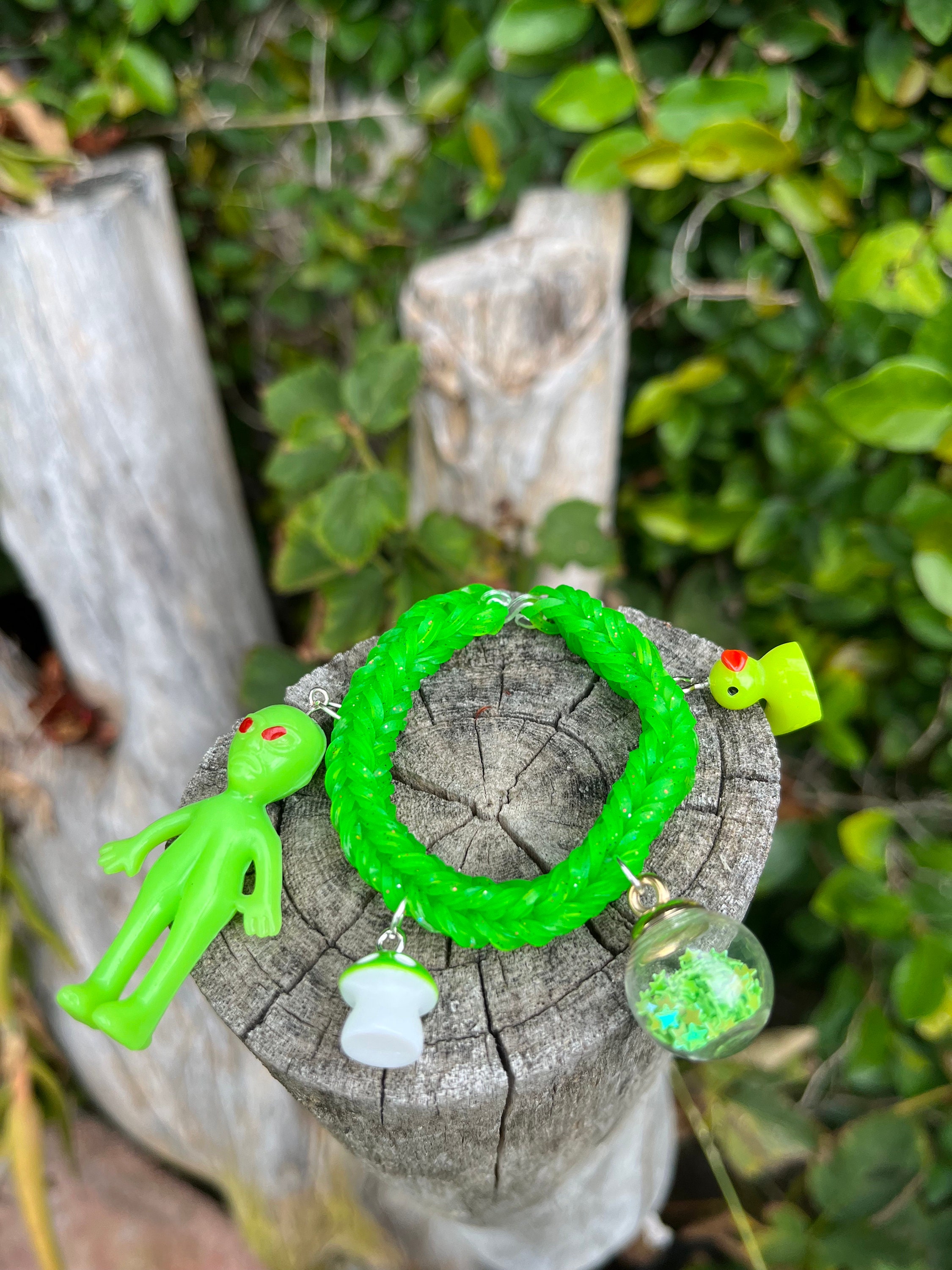 Charm Rubber Bracelets - Etsy