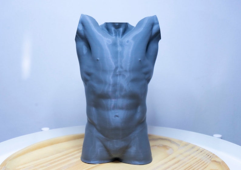 Male Torso Anatomy Reference Sculpture Statue 3D Print - Etsy Australia