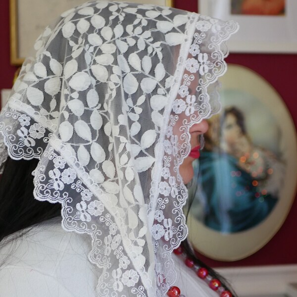 Catholic Veil - Etsy