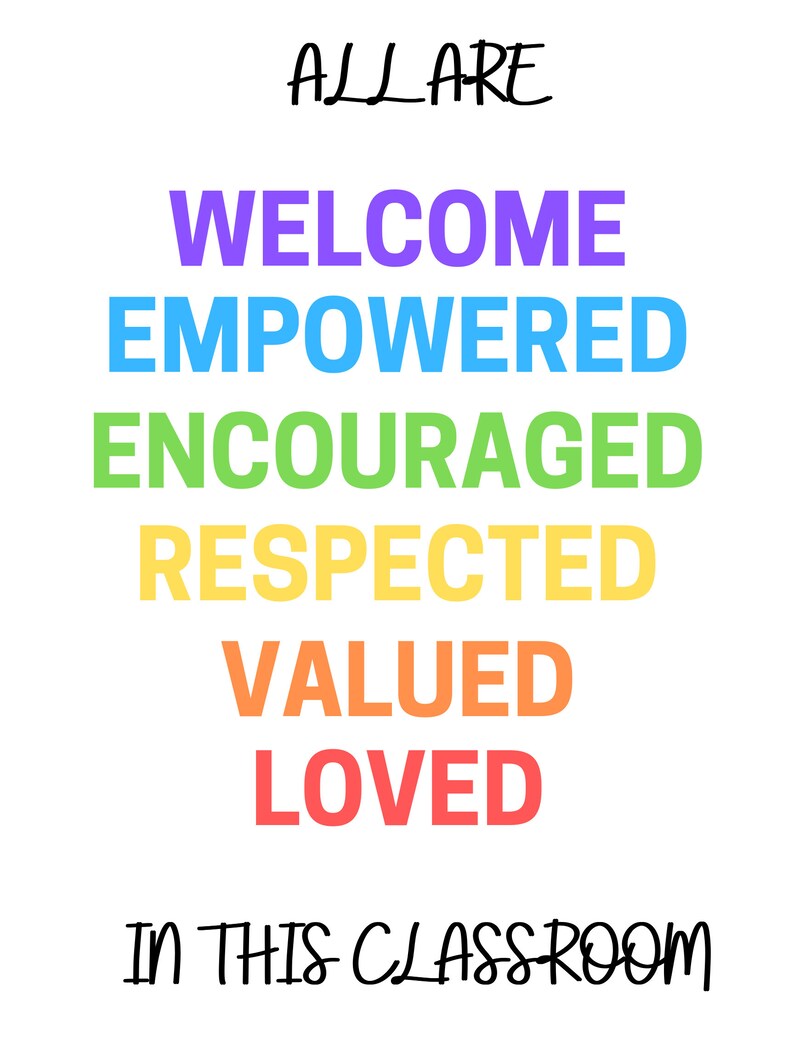 All Are Welcome Photo - Etsy