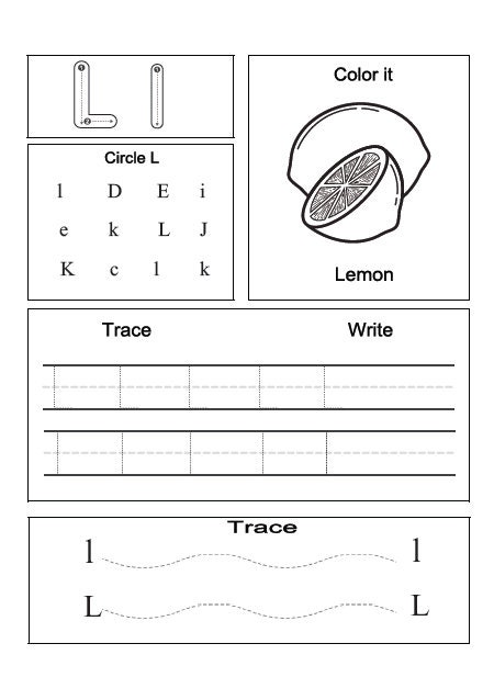 26 Printable Uppercase and Lowercase Alphabet Tracing & Coloring ...