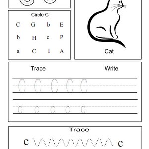 26 Printable Uppercase and Lowercase Alphabet Tracing & Coloring ...