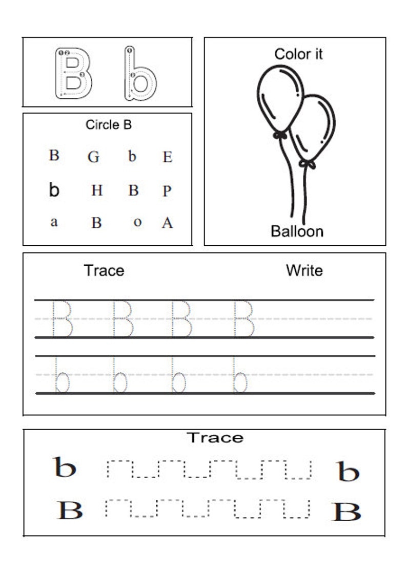 26 Printable Uppercase and Lowercase Alphabet Tracing & Coloring ...