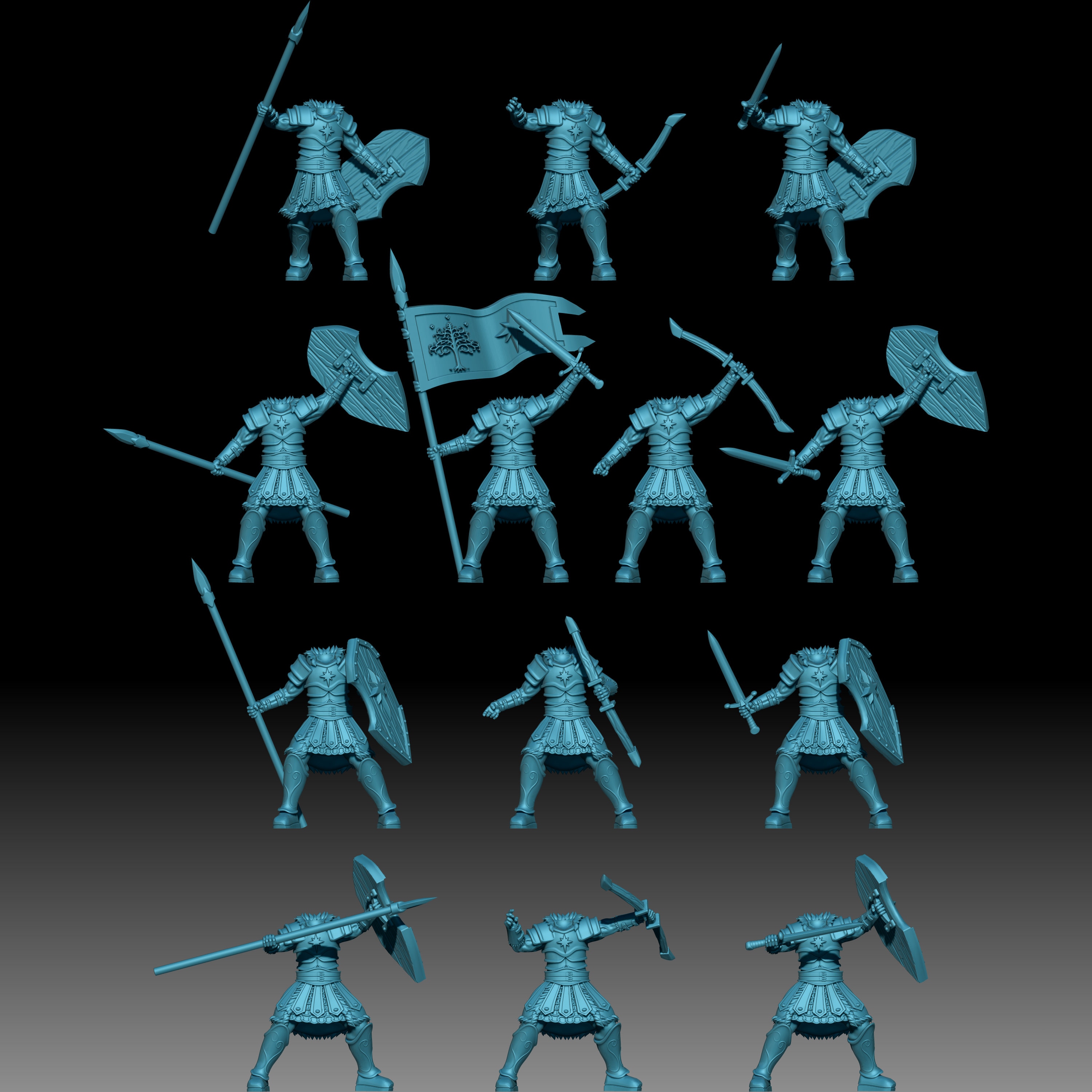 Arnor Men of the Northmesbg Hobbit Lotr - Etsy