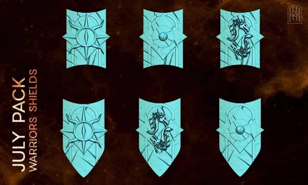 Golden Horde Army Easterlingsweapons Shields and Heads. - Etsy