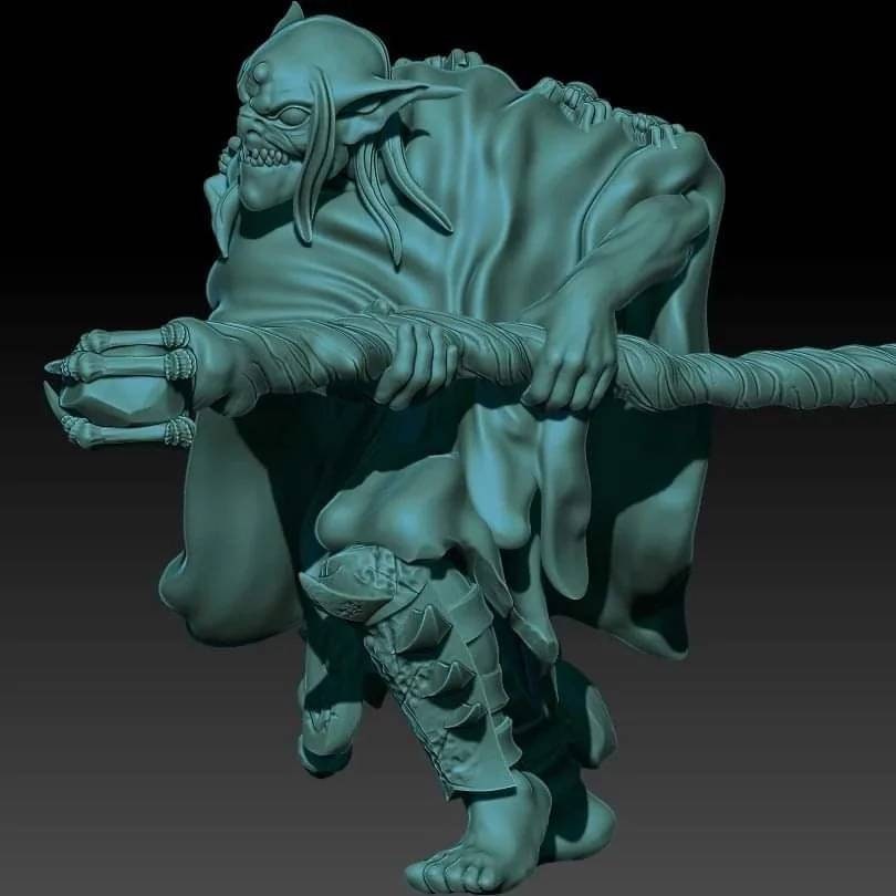 Goblin Shaman A or B Mesbg Hobbit Lotr Moria. | Etsy