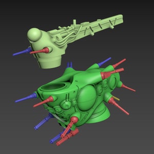 Moving Fortress 100mm Poseable Set, Appleseed's Urban Defense Mech ...