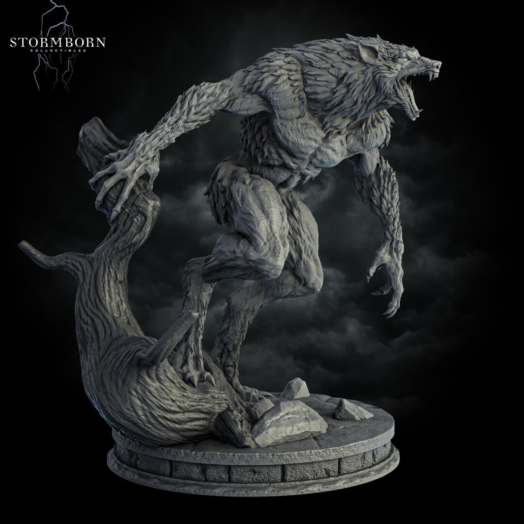 Storm Born Shadow Claw Werewolf - Etsy