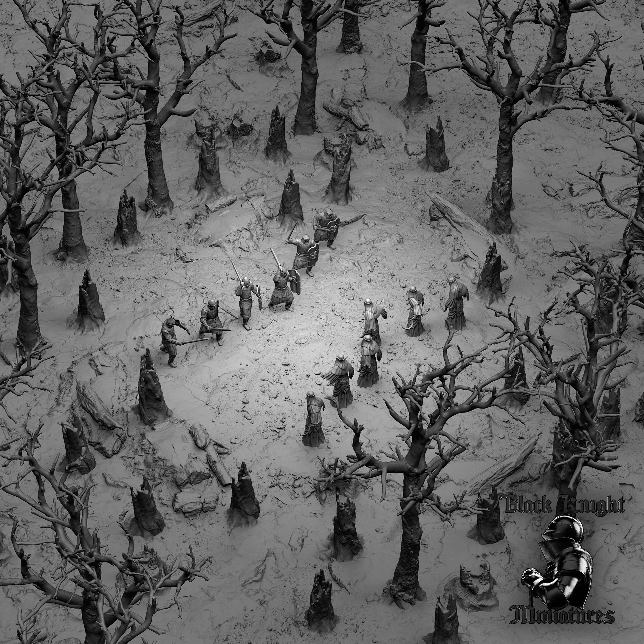 Black Knight Miniatures, 12th Century, Baltic Historical 28mm - Etsy