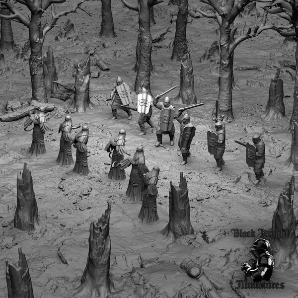 Black Knight Miniatures - Etsy