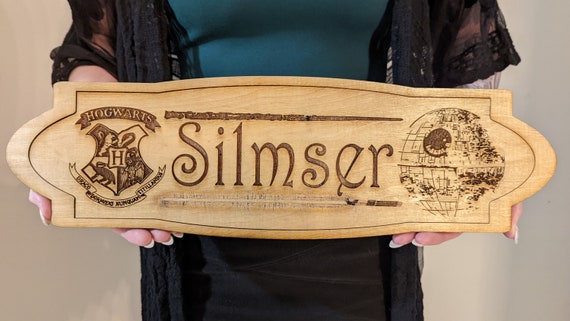 Dual Fandom Sign. Custom Made for Your Household. | Etsy