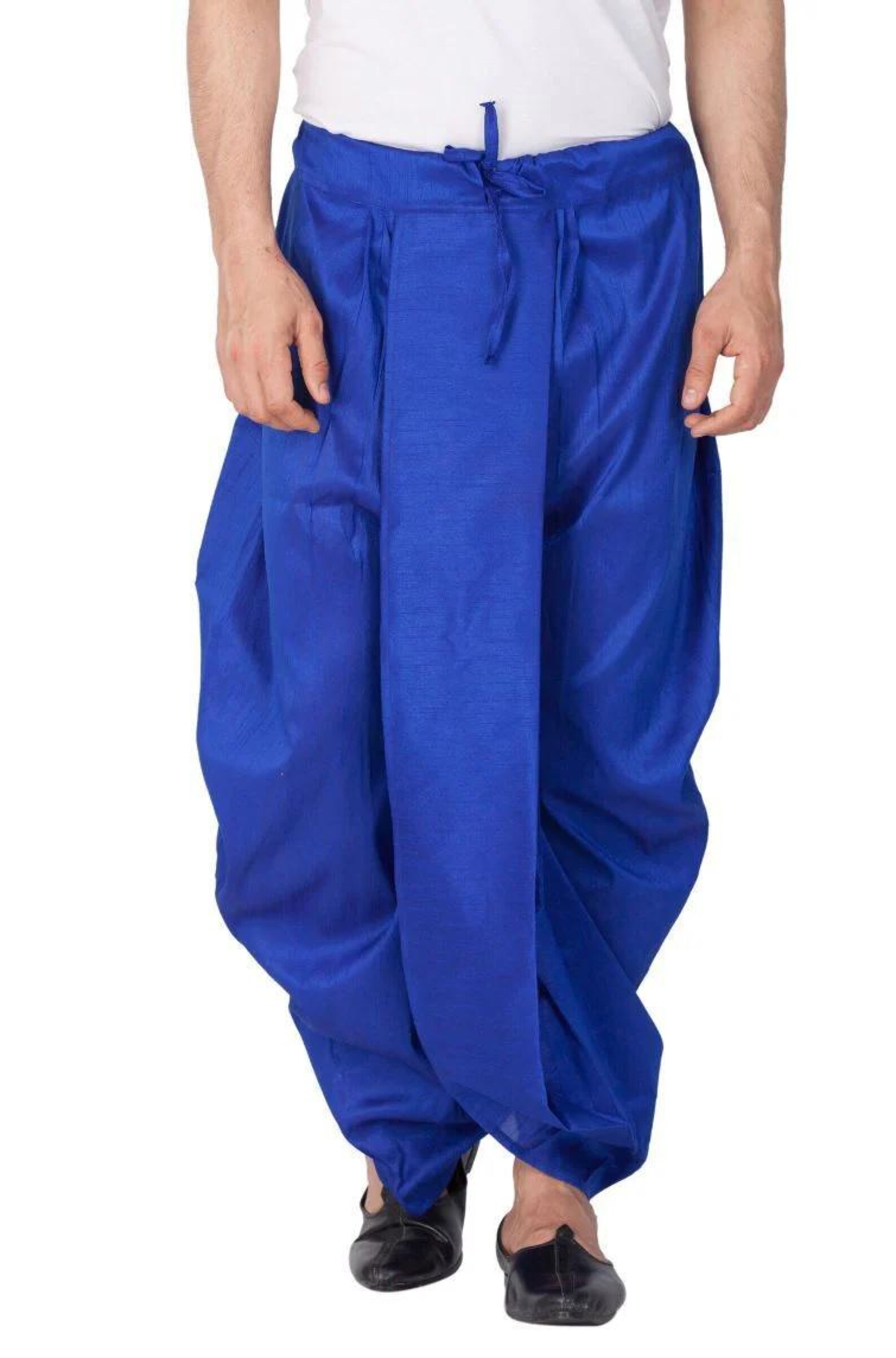 Dhoti Pants for Men, Raw Silk Dhoti Pyjama for Kurta, Traditional Dhoti ...